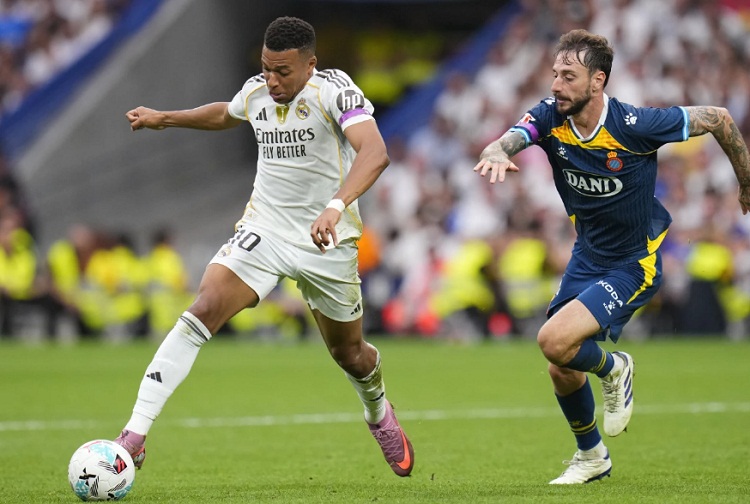 Real Madrid derrota al Espanyol 2-0 con golazos de Militao y Mbappé - Cactus24